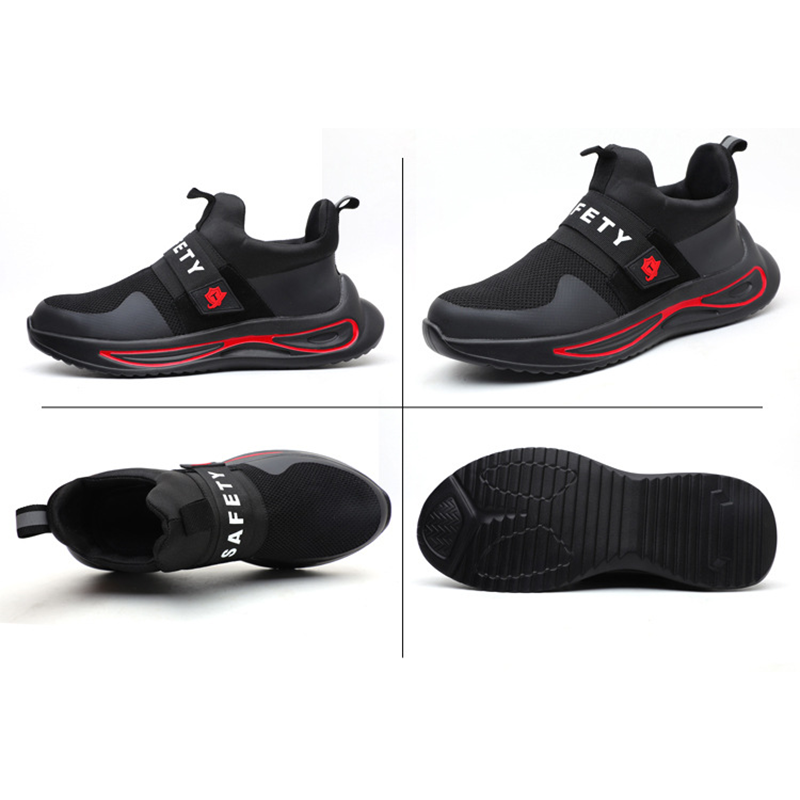 S1P Ultraleichte, verschleißfeste Sicherheitsschuhe mit Stahlkappe ...